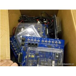 BOX OF MISC. ELECTRONIC COMPONENTS