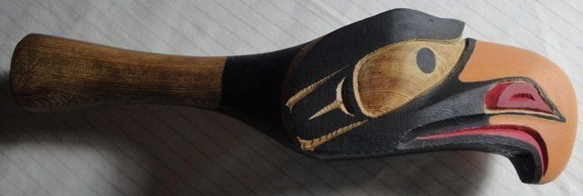 West Coast native Eagle rattle