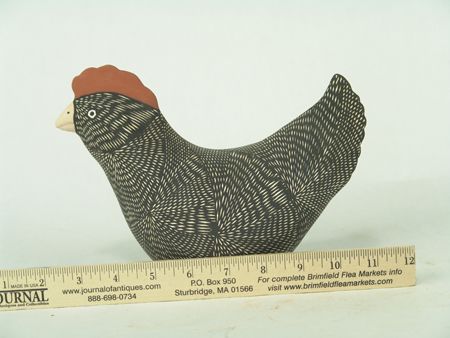 Acoma Pottery Chicken - Delma Vallo