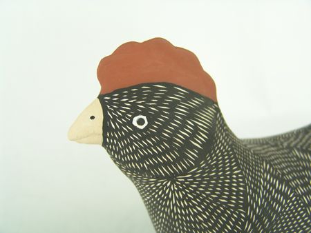 Acoma Pottery Chicken - Delma Vallo