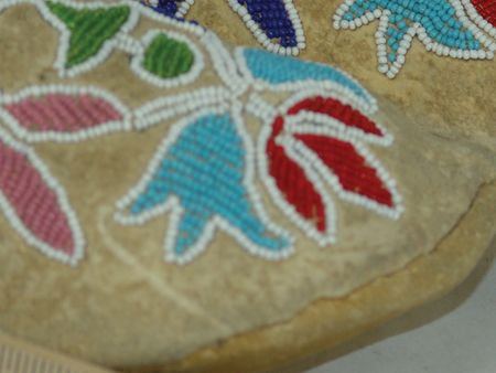 Osage Beaded Moccasins