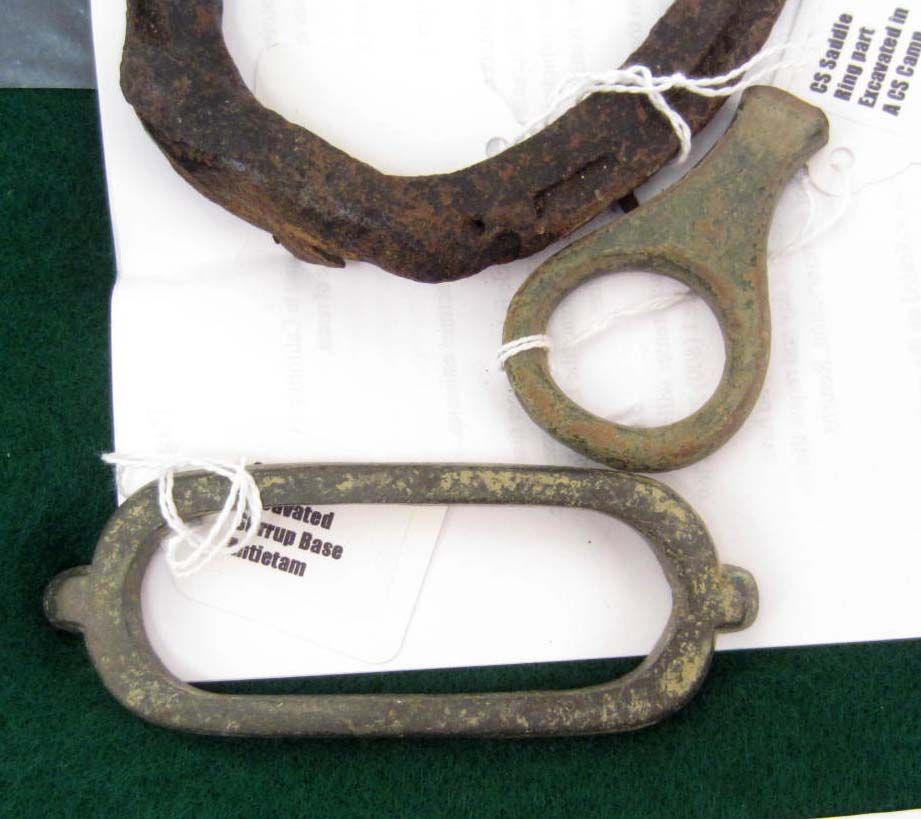CIVIL WAR EXCAVATED RELICS FROM THE BATTLE FIELD OF ANTIETAM CREEK