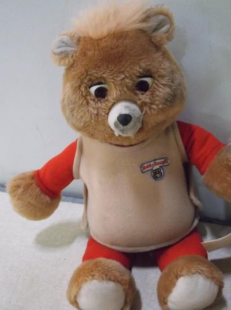 Pair of Baby Teddy Ruxpin Teddy Bears