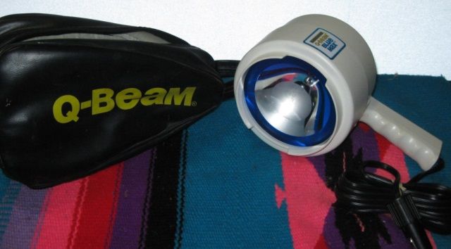 New Q-Beam Spot Light with Black Case.