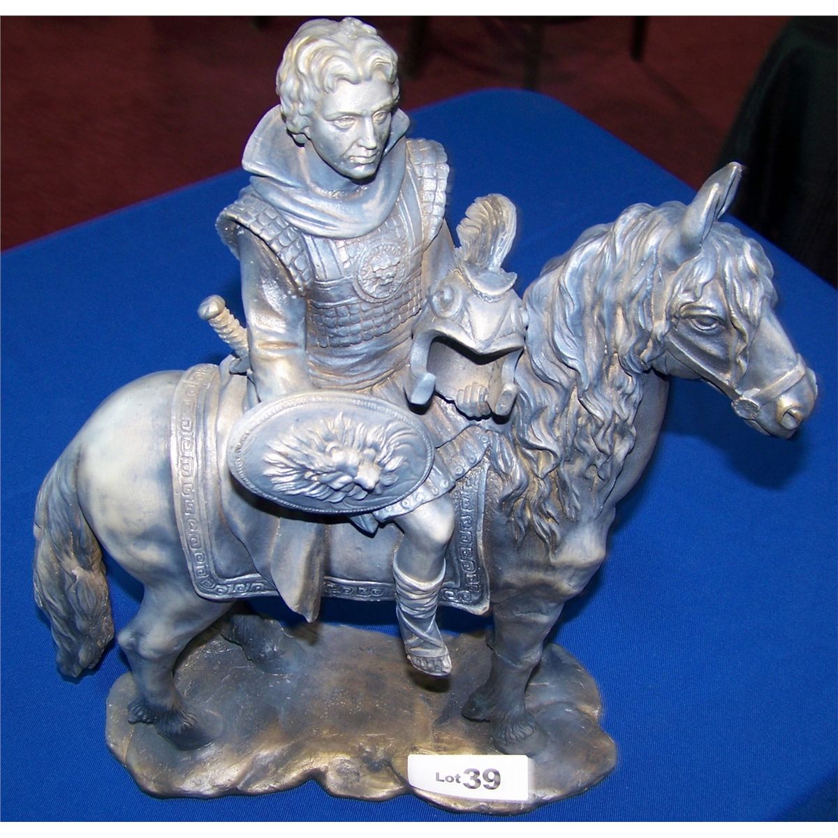 RICK ROWLEY ROMAN SOLDIER ON HORSEBACK 2007, LIMITED EDITION BRONZE ...