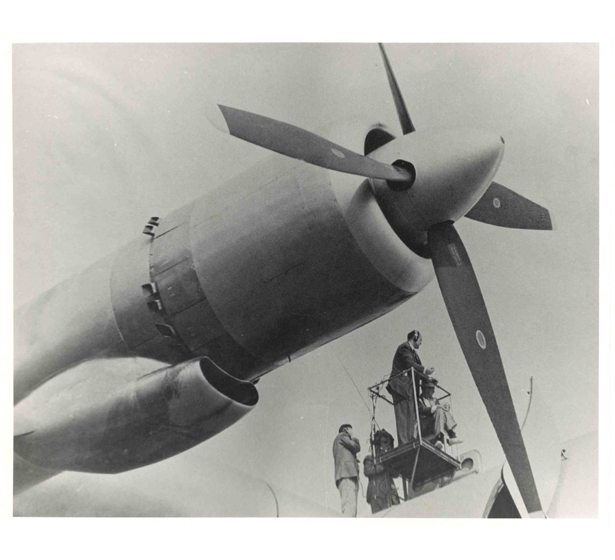 Vintage Press Photograph of the 1947 Flight of Howard Hughes' H-4 ...