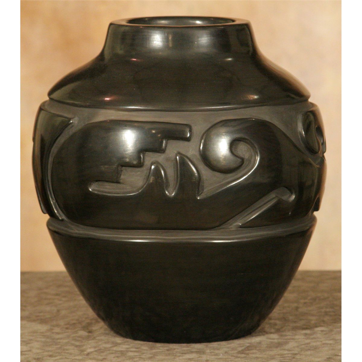 Santa Clara Pot by Betty and Lee Tafoya
