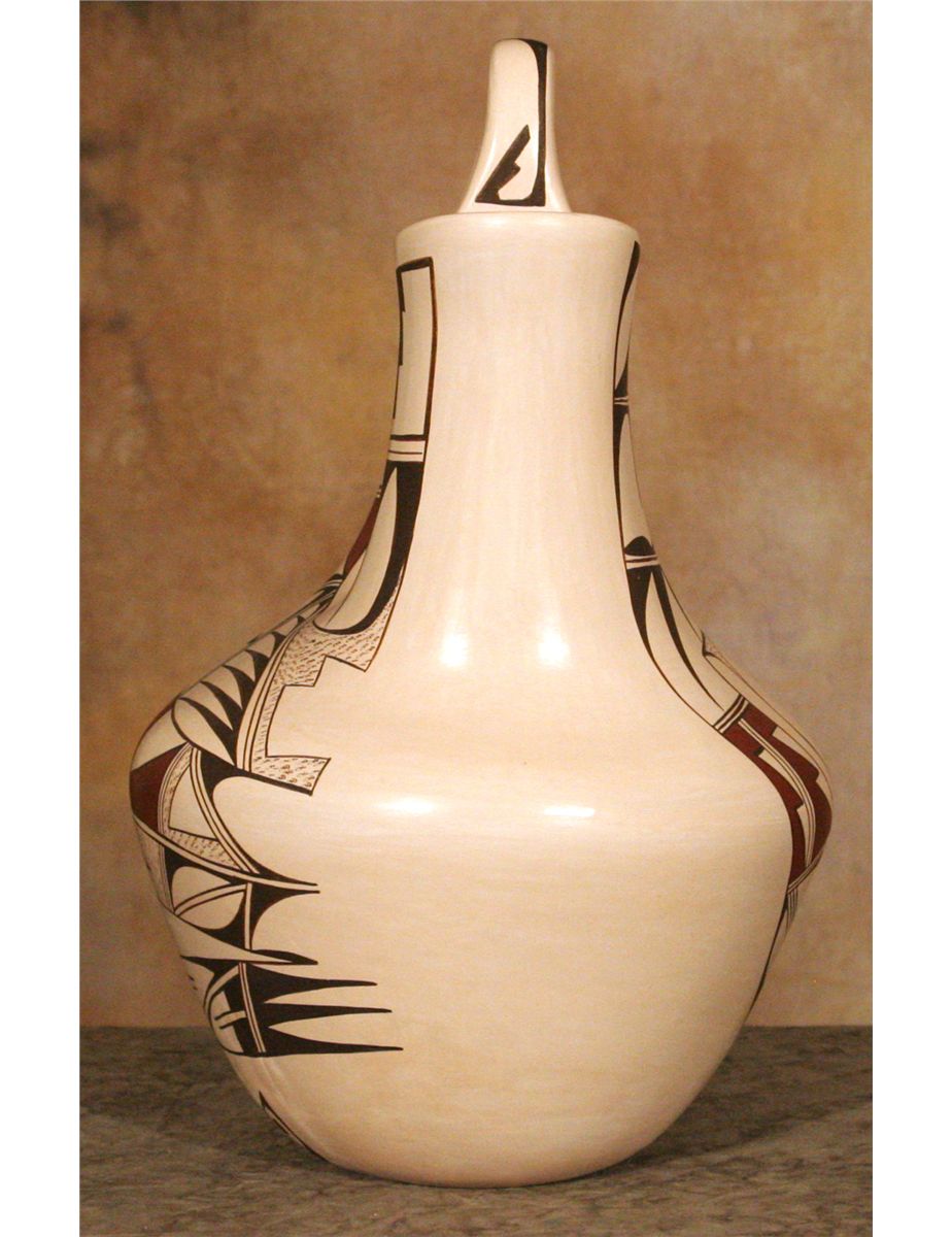 Hopi Wedding Vase by Second Frog Woman Joy Navasie