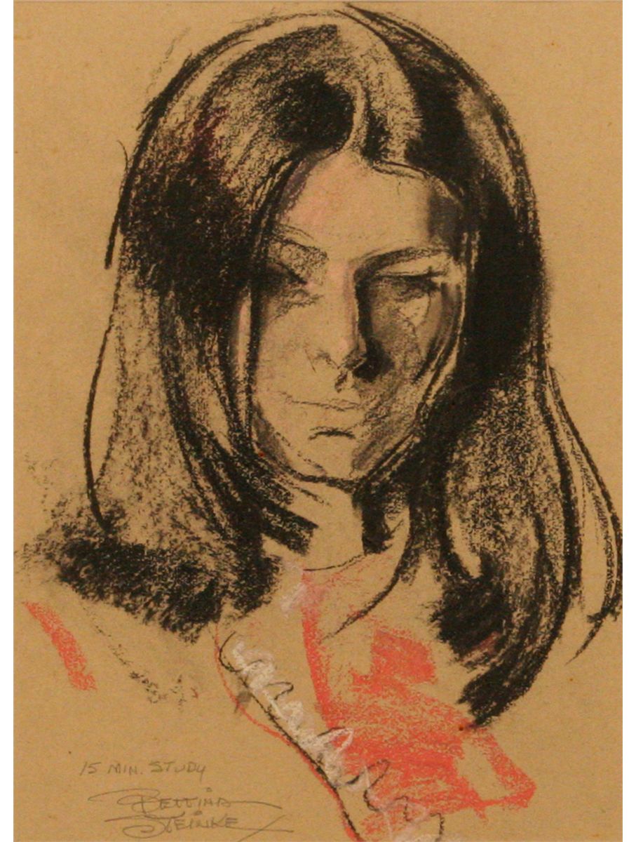 Bettina Steinke, pastel