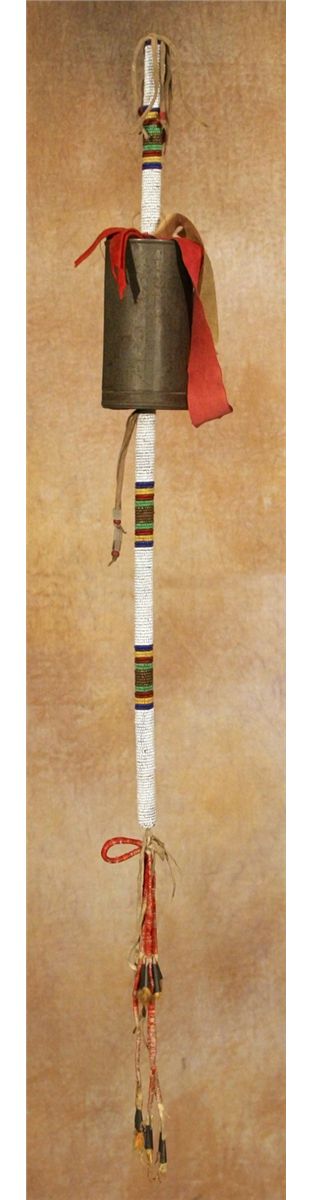 Oglala Sioux Kit Fox Society Rattle