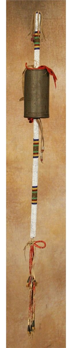Oglala Sioux Kit Fox Society Rattle