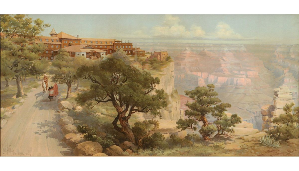 Louis Akin, chromolithograph