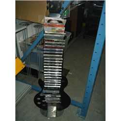 Metal CD Tower with CD's