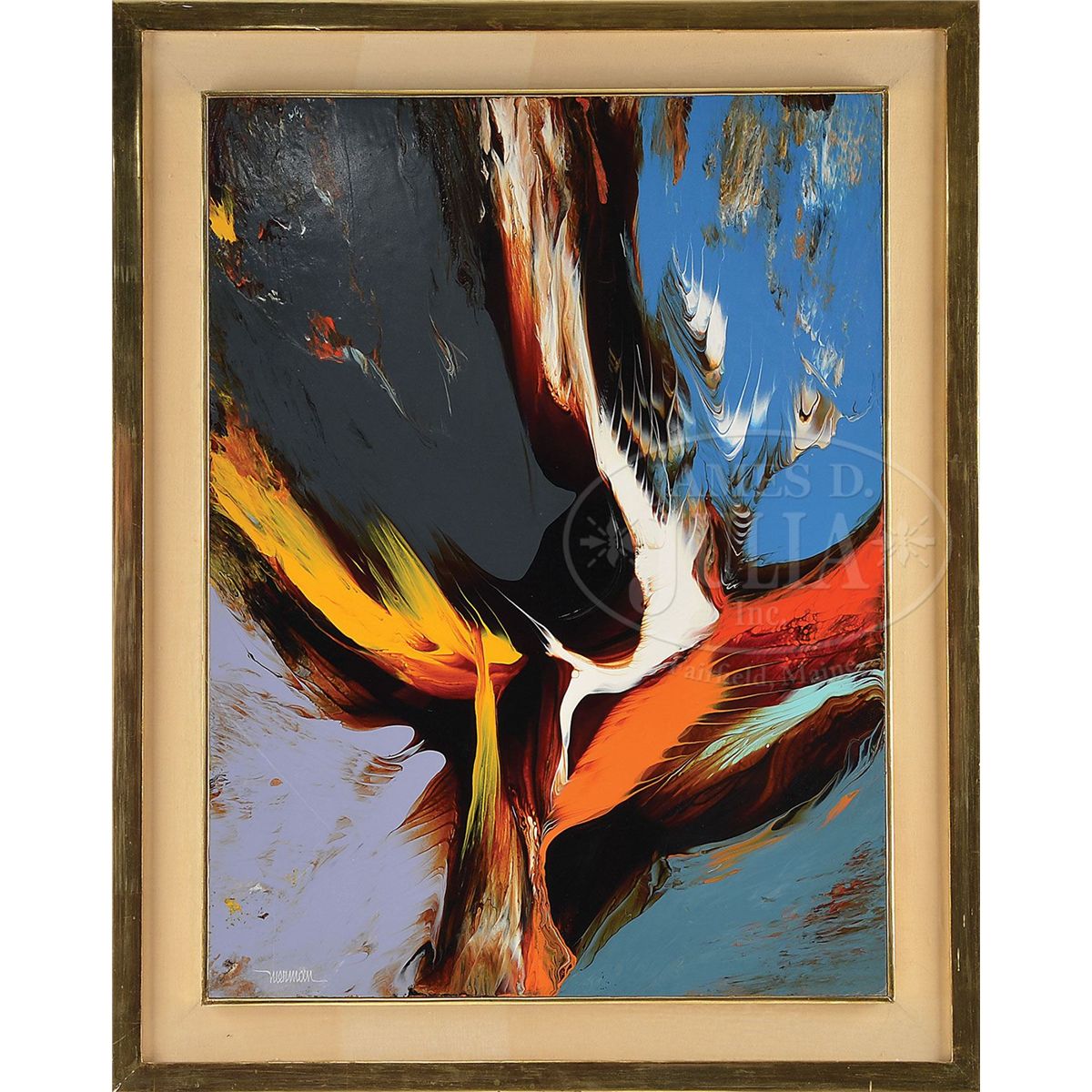 LEONARDO NIERMAN (Mexican, 1932- ) "FIREBIRD"