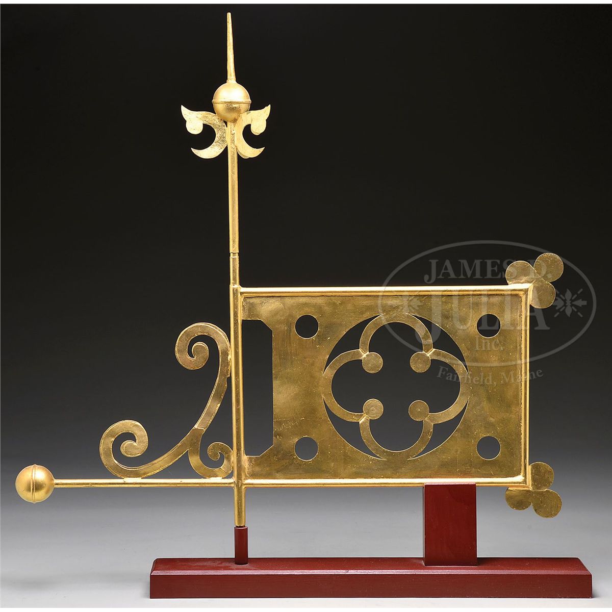 SHEET METAL BANNERETTE WEATHERVANE.