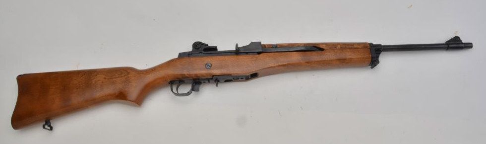 Ruger Mini-14 semi-auto carbine, .223 cal., 18-1/2” barrel, black ...