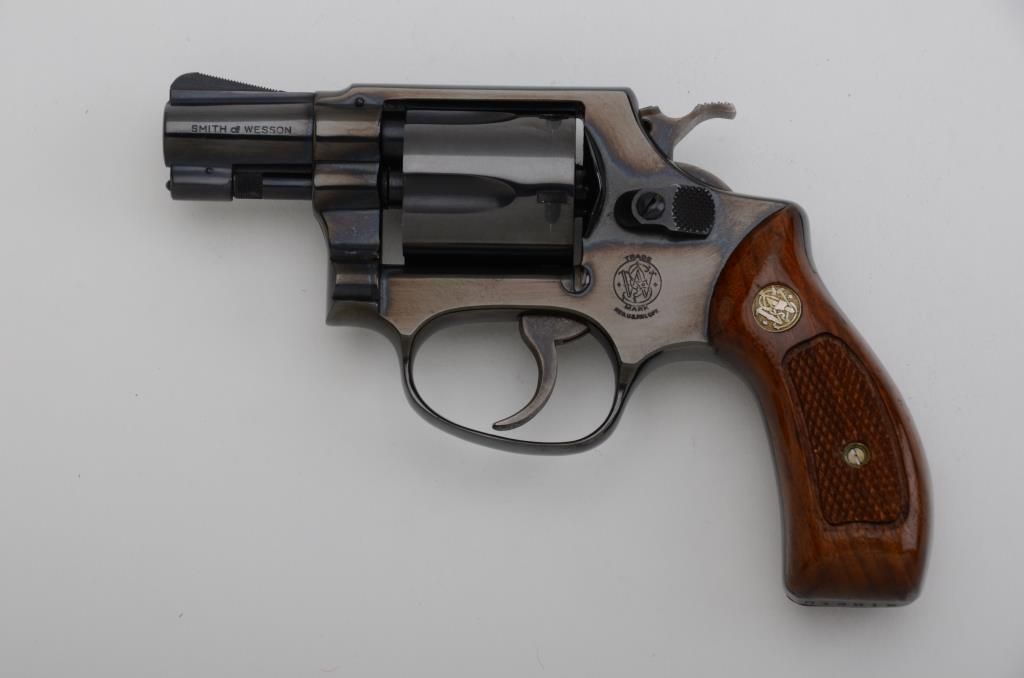Smith & Wesson Model 32-1 DA revolver, .38 S&W cal., 2” barrel, blue ...