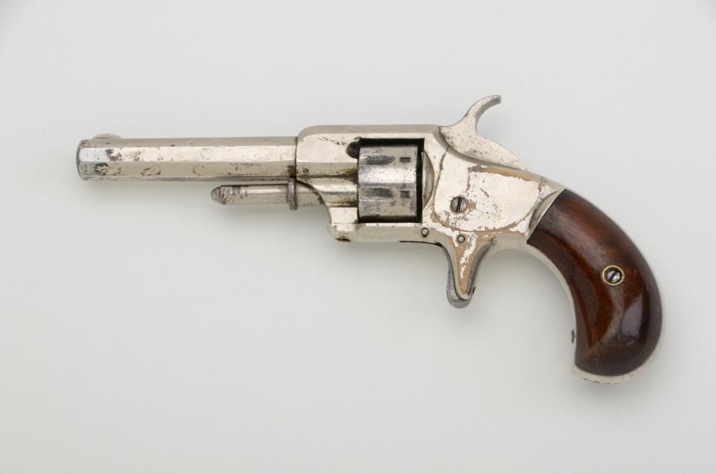 Whitneyville Armory spur trigger revolver, .22 cal., 3-1/4” barrel ...