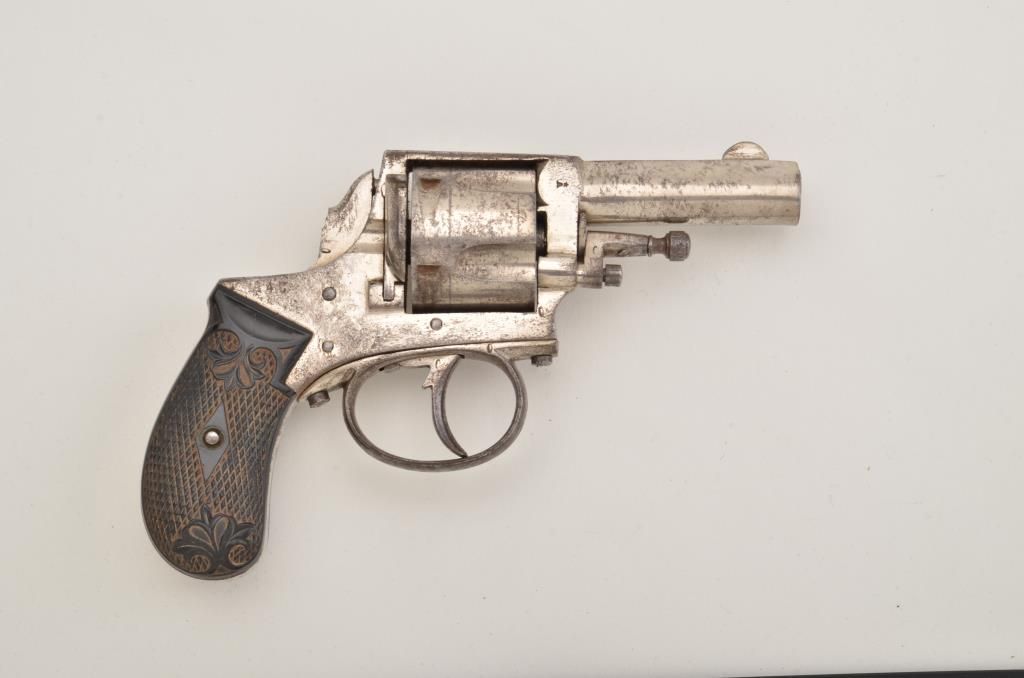 Belgian-made British Bulldog DA revolver, .45 cal., 2-3/4” barrel ...
