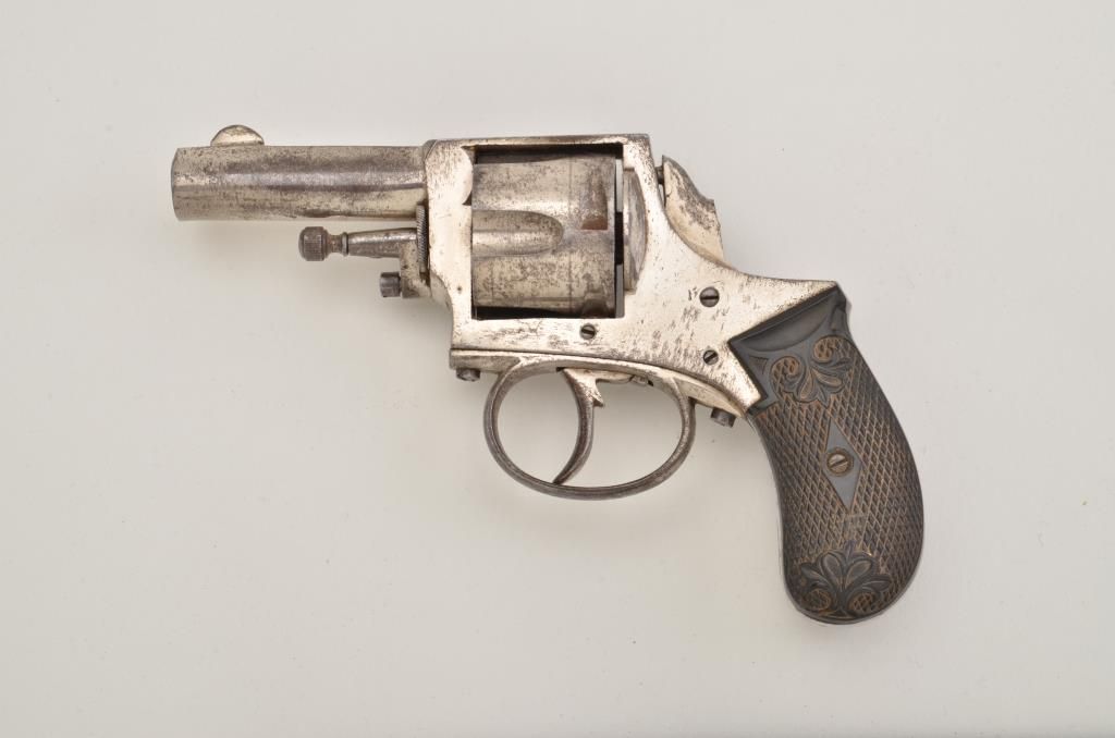 Belgian-made British Bulldog DA revolver, .45 cal., 2-3/4” barrel ...