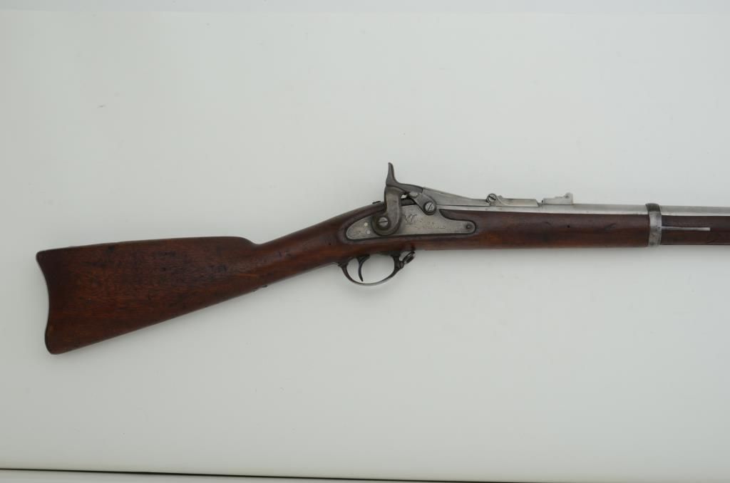 U.S. Springfield Model 1866 trapdoor rifle, .50-70 cal., 37” barrel ...