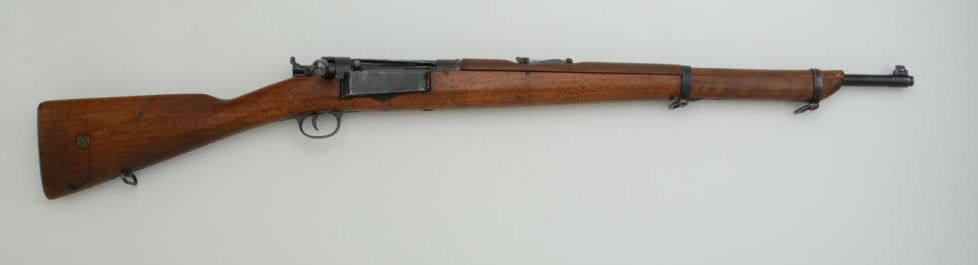 Danish Model 89 Krag bolt action rifle, dated 1917, 8mm cal., 24 ...