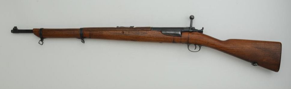 Danish Model 89 Krag bolt action rifle, dated 1917, 8mm cal., 24 ...