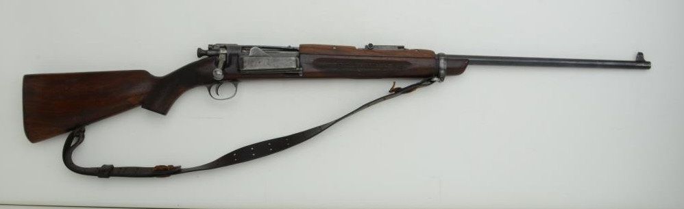 Sporterized U.S. Springfield Model 1894 Krag bolt action rifle, .30-40 ...