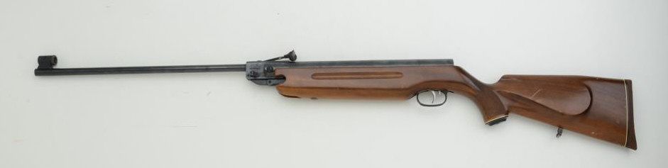 West German-made for Beeman air rifle, .177 cal., 19-1/2” barrel, blue ...