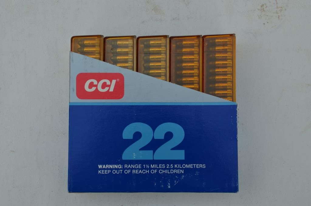 Bonanza lot of approx. 3,500 rounds of .22 CCI CB Long ammunition. Est ...