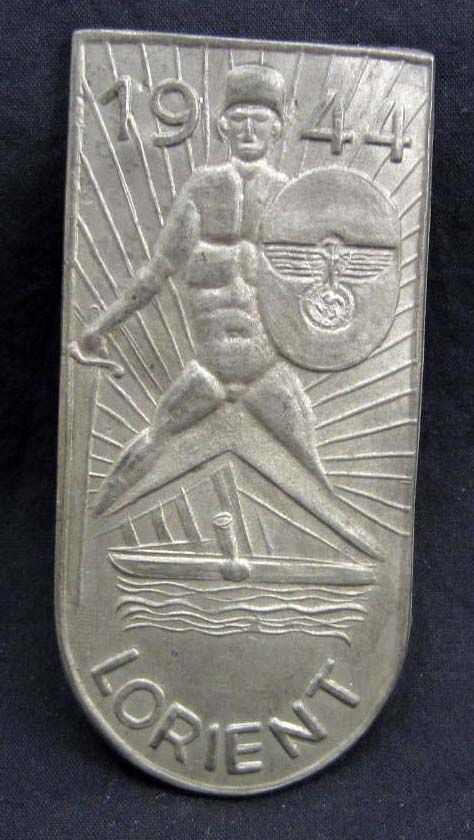 GERMAN NAZI LORIENT SHIELD