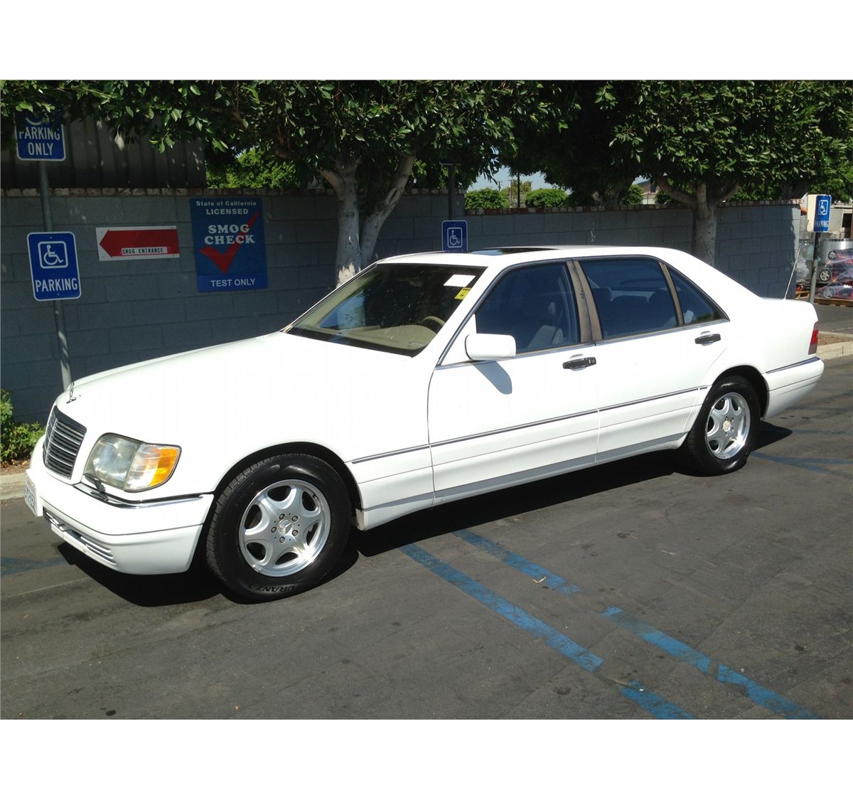 1998 MERCEDES BENZ S500