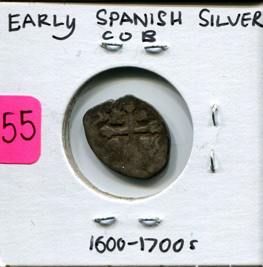 Early Spanish Silver Cob