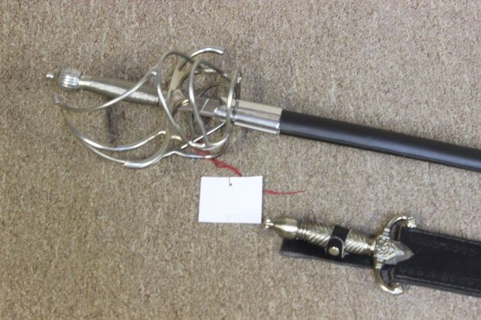 Swept-Hilt Rapier & Quillion Dagger