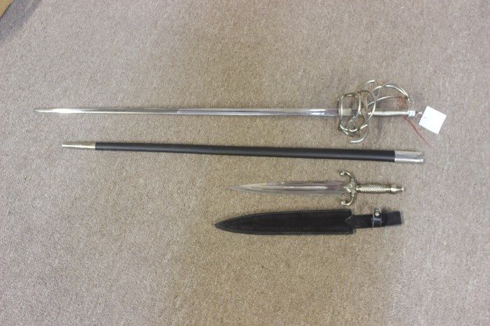 Swept-Hilt Rapier & Quillion Dagger
