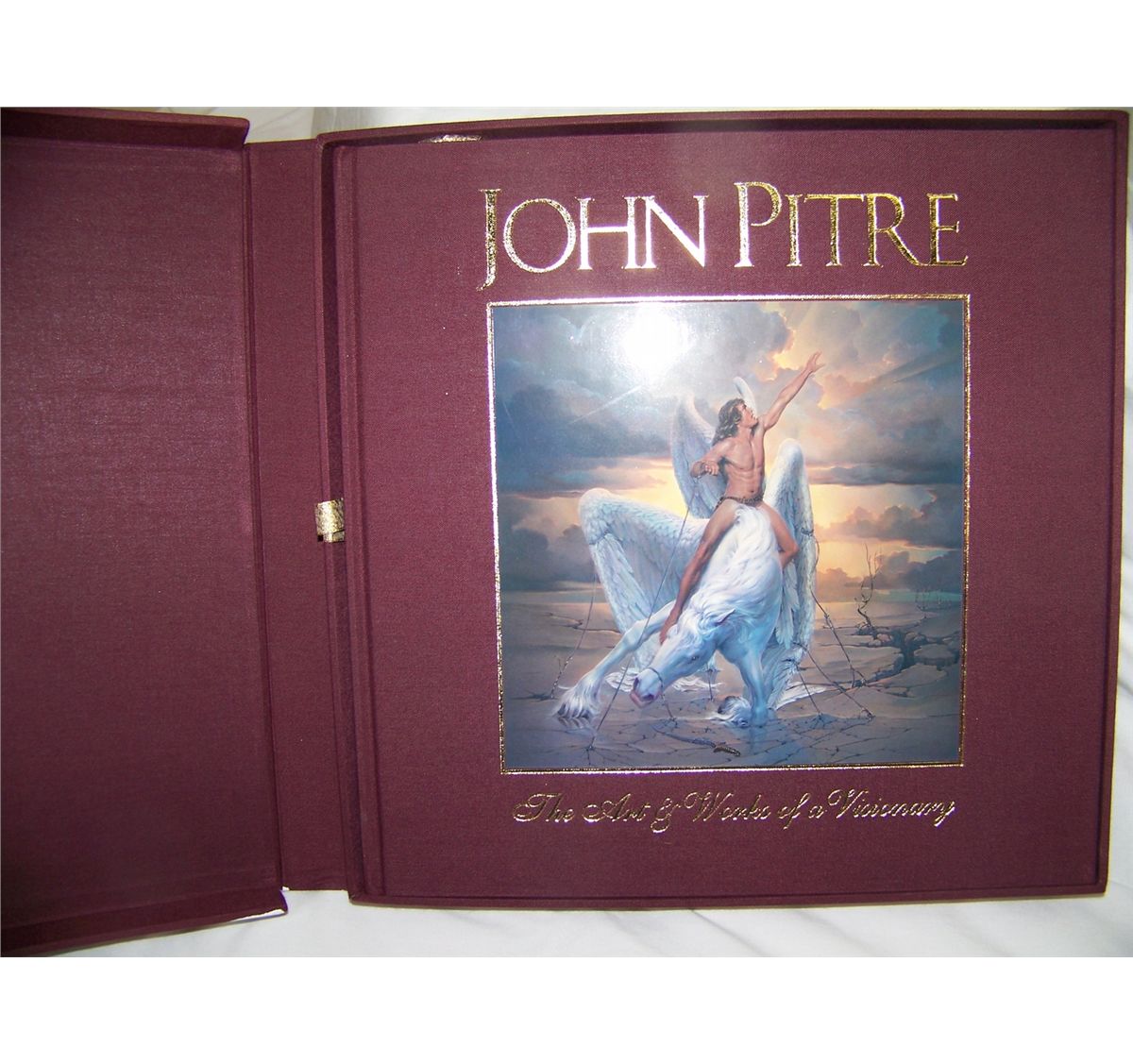 JOHN PITRE "THE ART & WORKS OF A VISIONARY" LIMITED EDITION HAND SIGNED ...