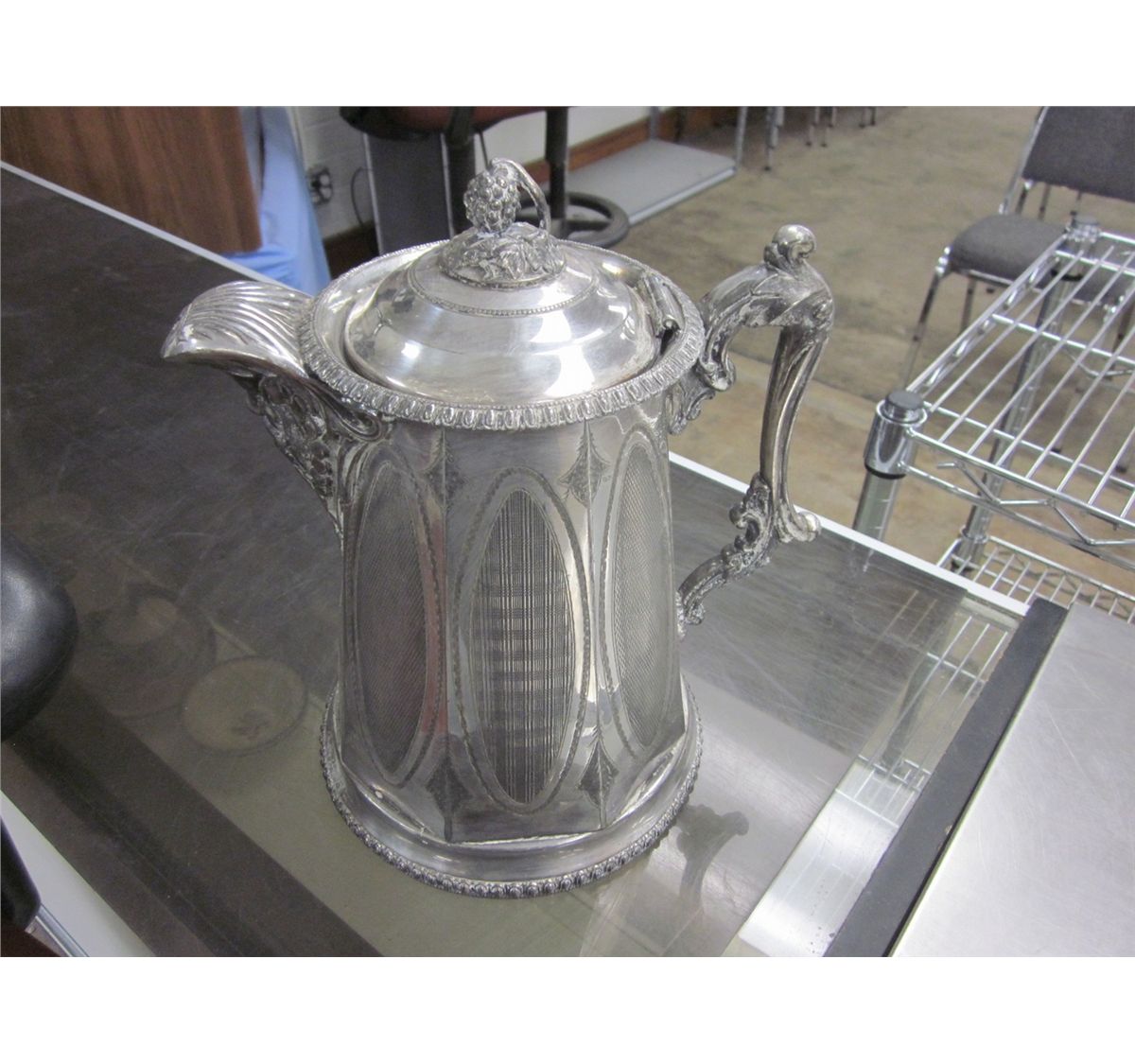 Silverplate Water Pitcher