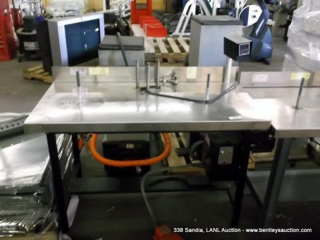 LEDERLE MODEL 720 MECHANICAL ROLLER TABLE