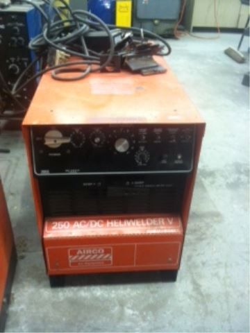 1987 AIRCO HELIWELDER 250 AC/DC No warranties are offered or implied ...