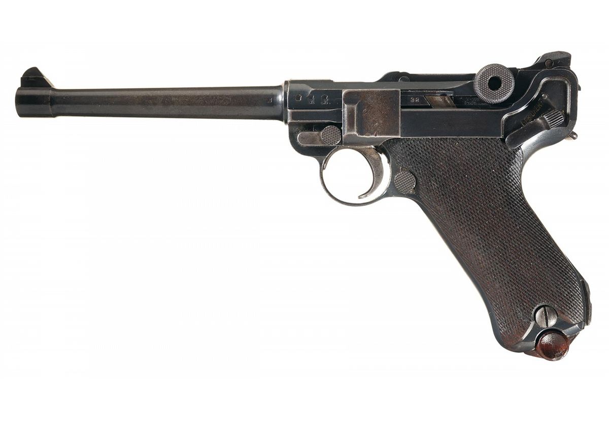 Early Pre-World War I DWM Model 1908 Navy Luger Pistol