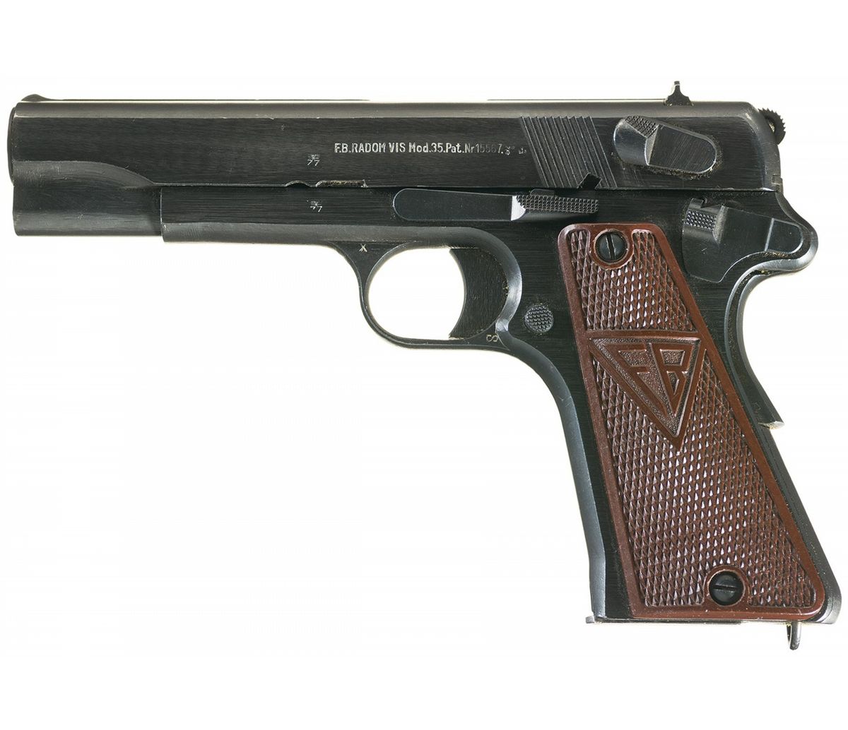 Nazi Occupation World War II Radom VIS 35 Pistol with Holster and Extra ...