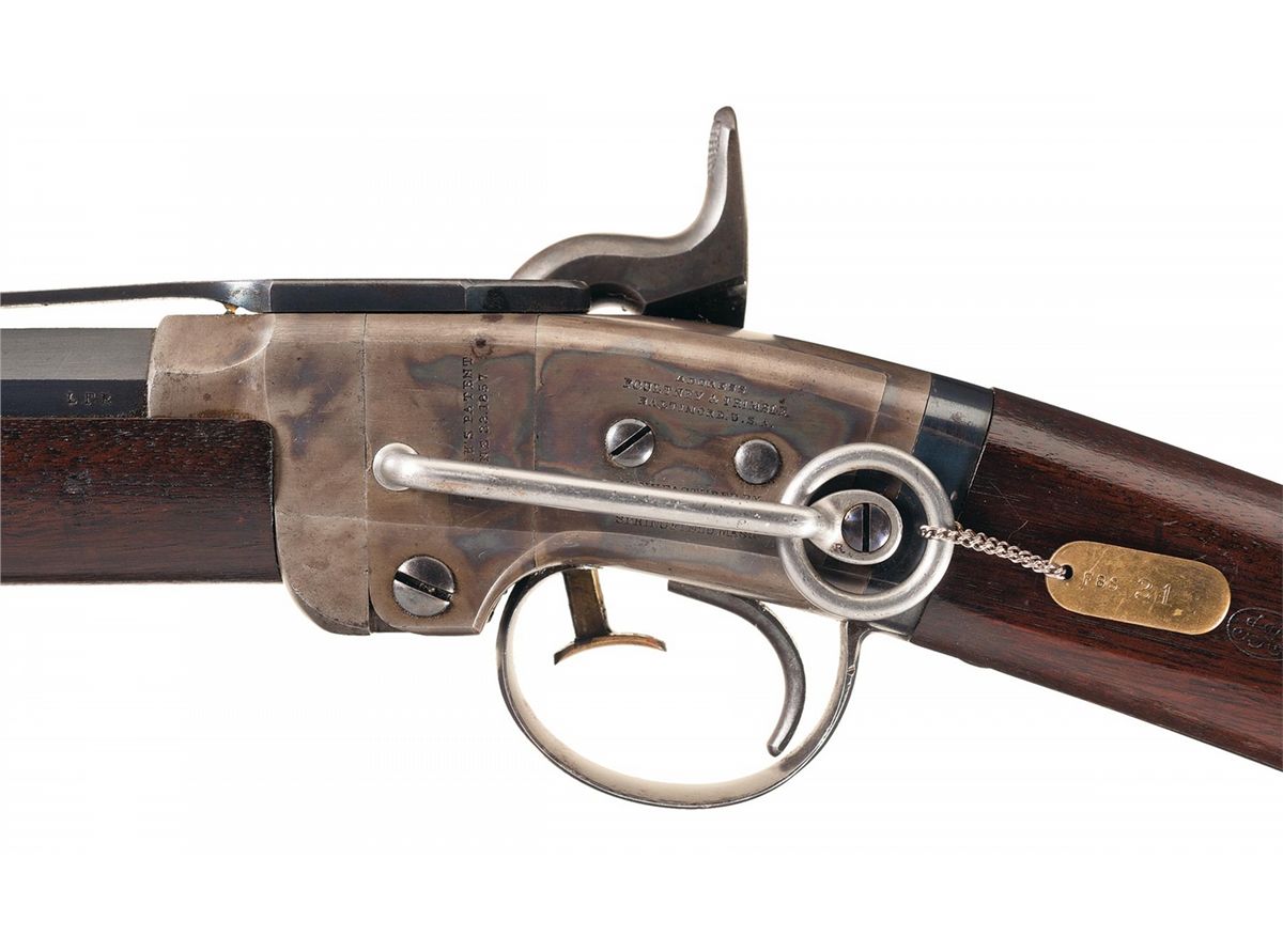 U.S. Poultney & Trimble Smith's Patent Breech Loading Civil War Carbine