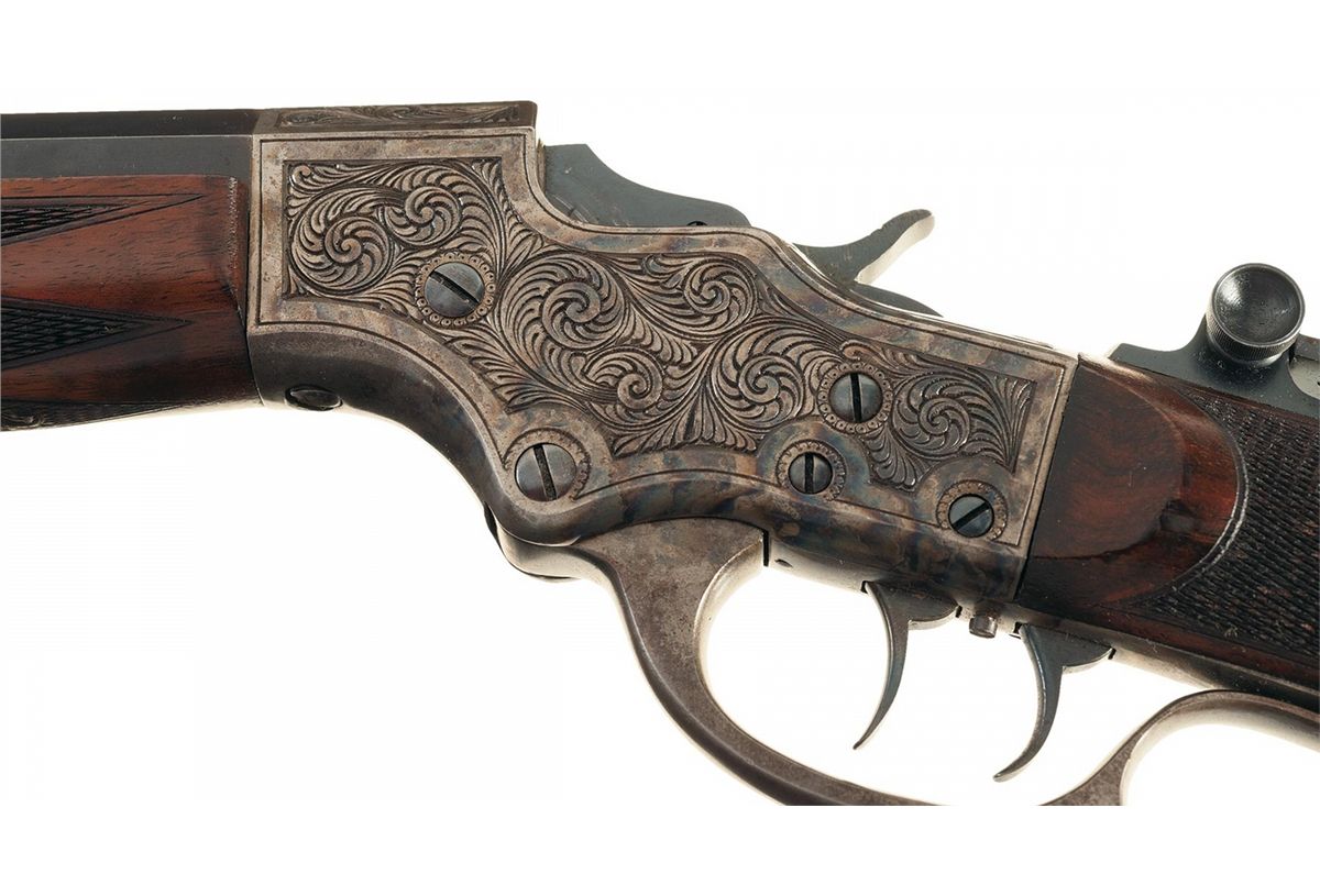 Desirable Engraved Stevens Model 52 Schuetzen Junior Target Rifle