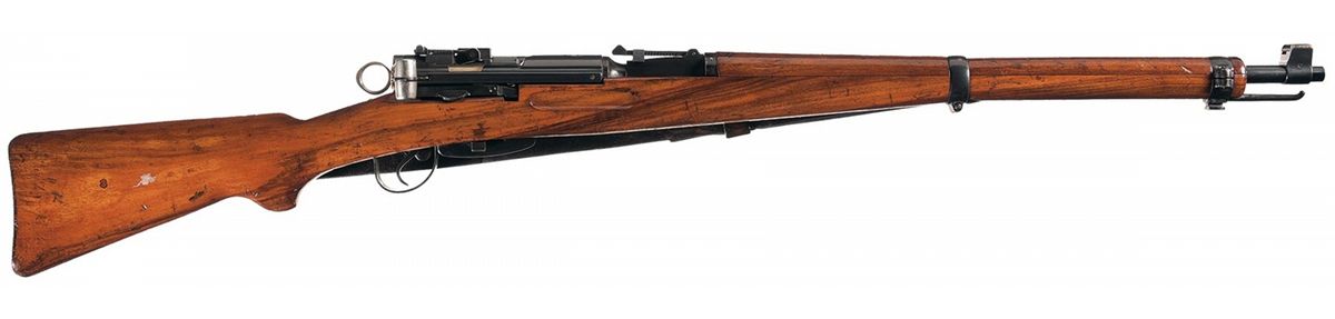 Desirable Early Swiss K31/43 Straight Pull Sniper Rifle with Side ...