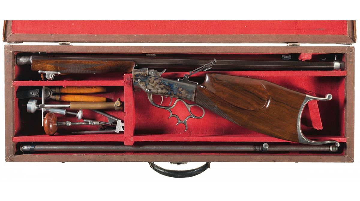 Desirable Marlin Ballard George Schoyen No. 6 Schuetzen Single Shot ...