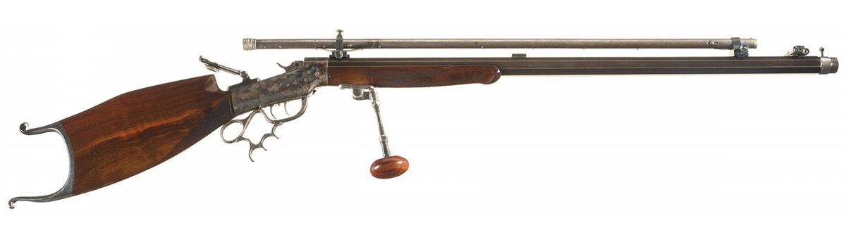 Desirable Marlin Ballard George Schoyen No. 6 Schuetzen Single Shot ...