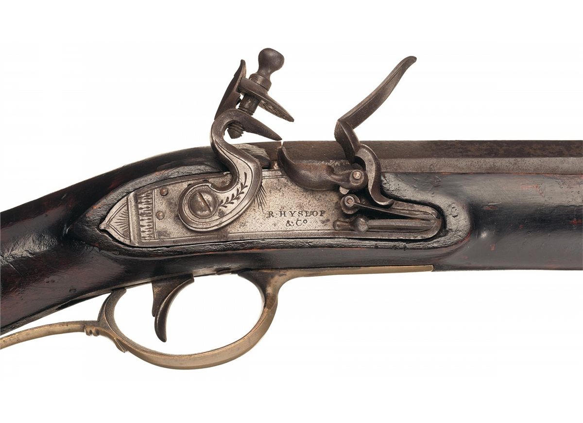 Early 19th Century New England Style Militia Flintlock Rifle