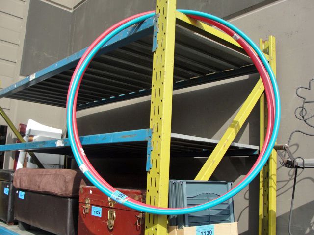 3 vintage hoola hoops