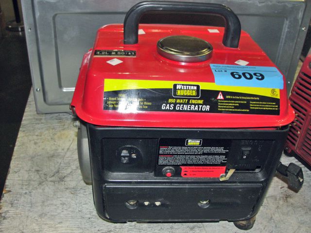 Western rugid gas powered electric generator