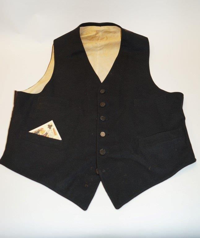 Original 1890 Western Gamblers vest